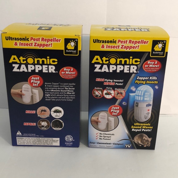 Bulbhead | Other | Ultrasonic Pest Repeller Insect Sapper Set Of 2 ...